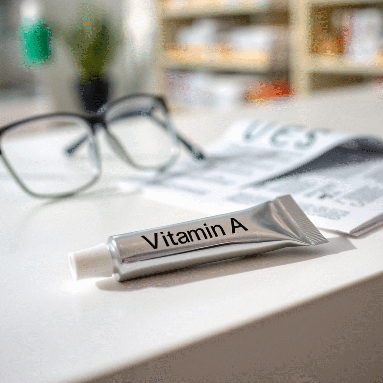 Pommade vitamine A ophtalmique : avis et alternatives